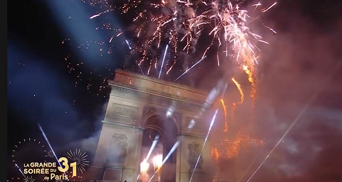 La grande soirée du 31 : le programme complet du feu d'artifice à l'Arc ...