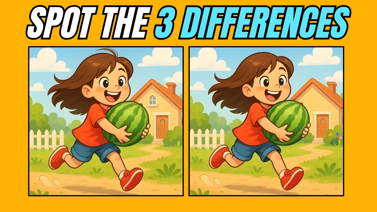 Spot the differences: Only 5% of people can spot 3 differences in 11 ...
