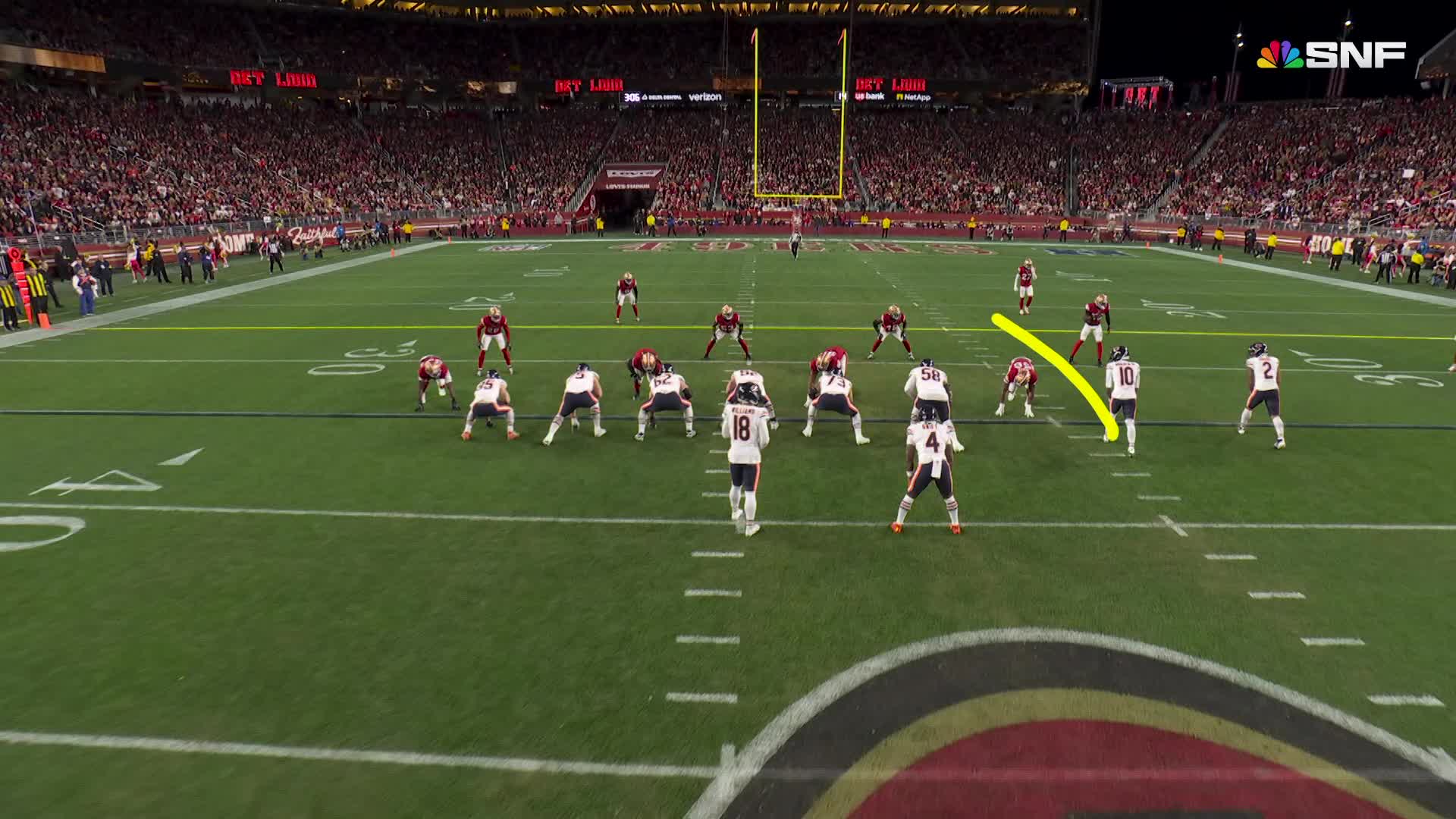 Can't-miss play: Caleb Williams dials launch codes to Burden for 35 ...