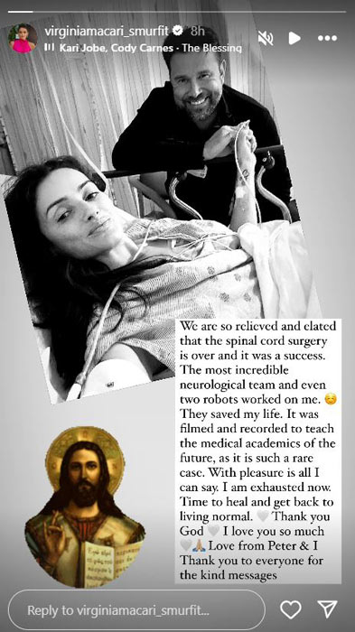 Virginia Macari-Smurfit shares honest post as she marks end of 'tough year'