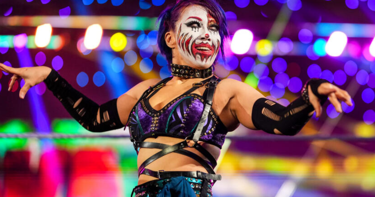 WWE's Asuka reacts to having her tooth knocked out during match