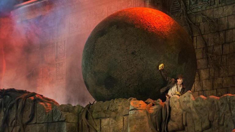 Disney cast member hurt after boulder prop rolls off track towards ...