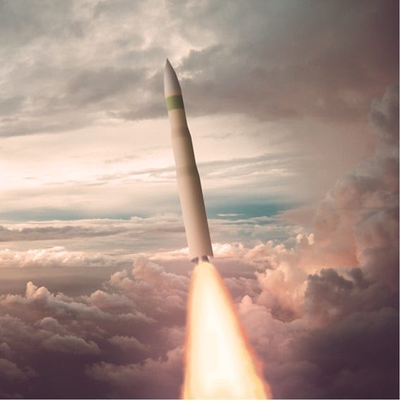 The Air Force's next-generation Sentinel nuclear missile