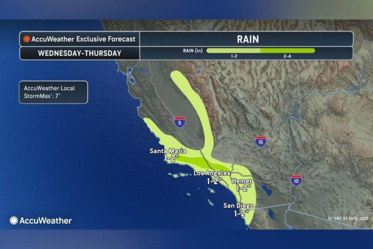 Millions in California under flood watch: "Avoid the roads"