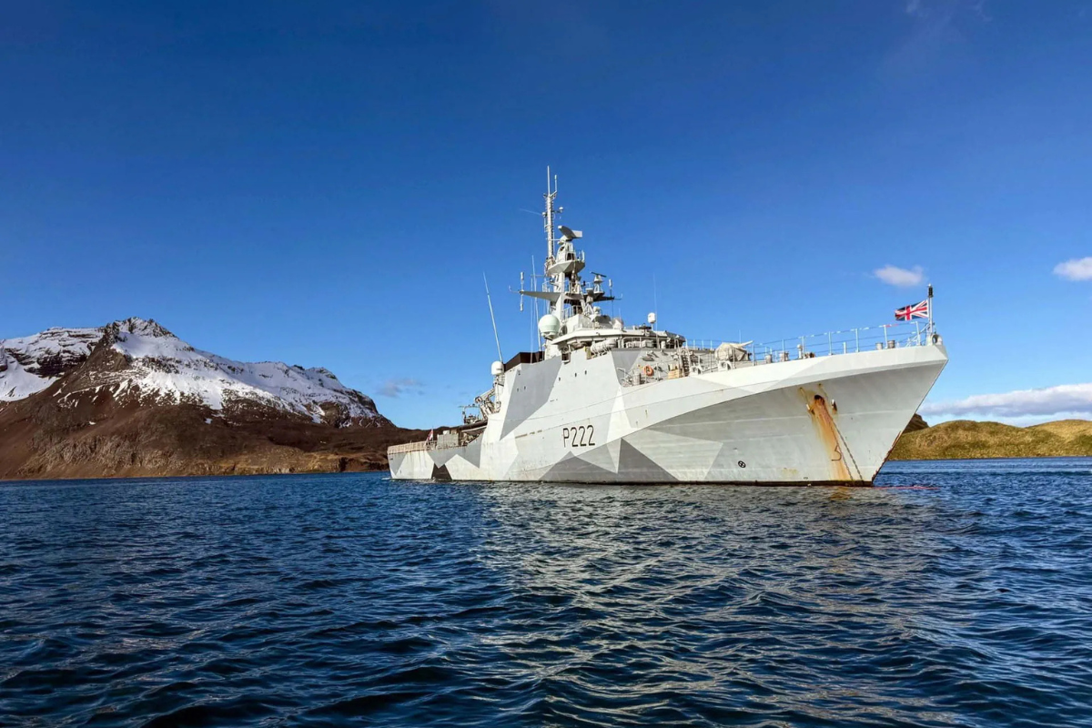 Last exercise of 2025 in "one of the most spectacular places" on earth ...