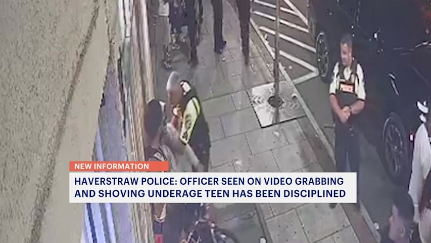 Haverstraw officer disciplined after video shows force used on teen