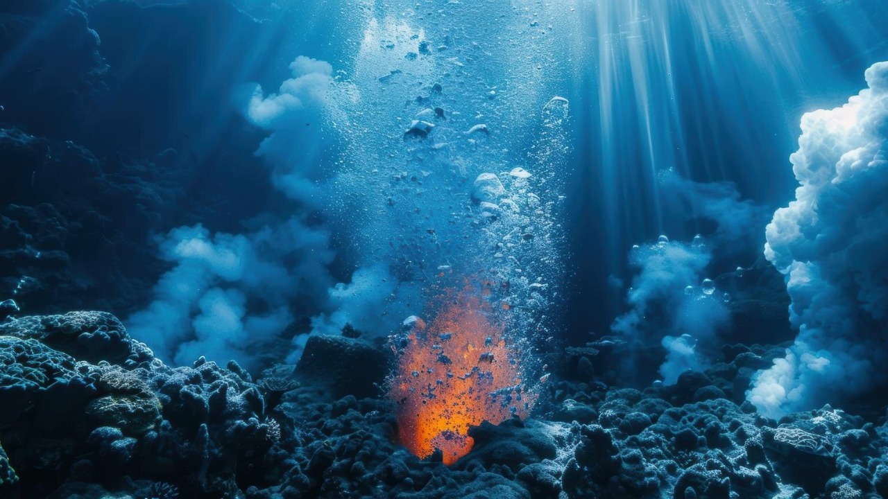 Deepest gas hydrate ever seen is packed with life off Greenland