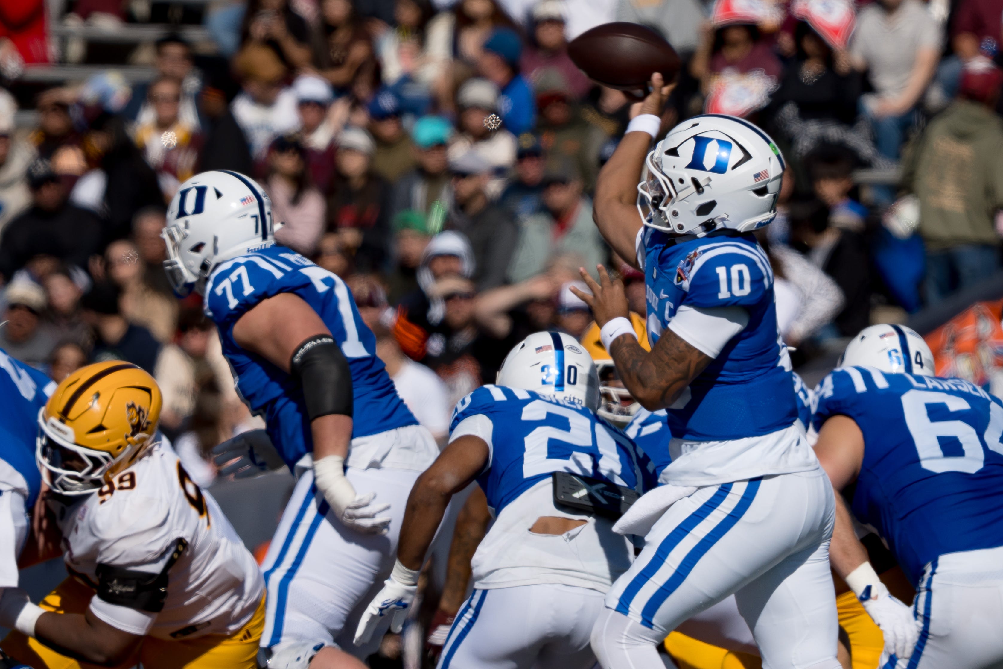 Duke vs Arizona State live score, updates, start time, TV in Sun Bowl