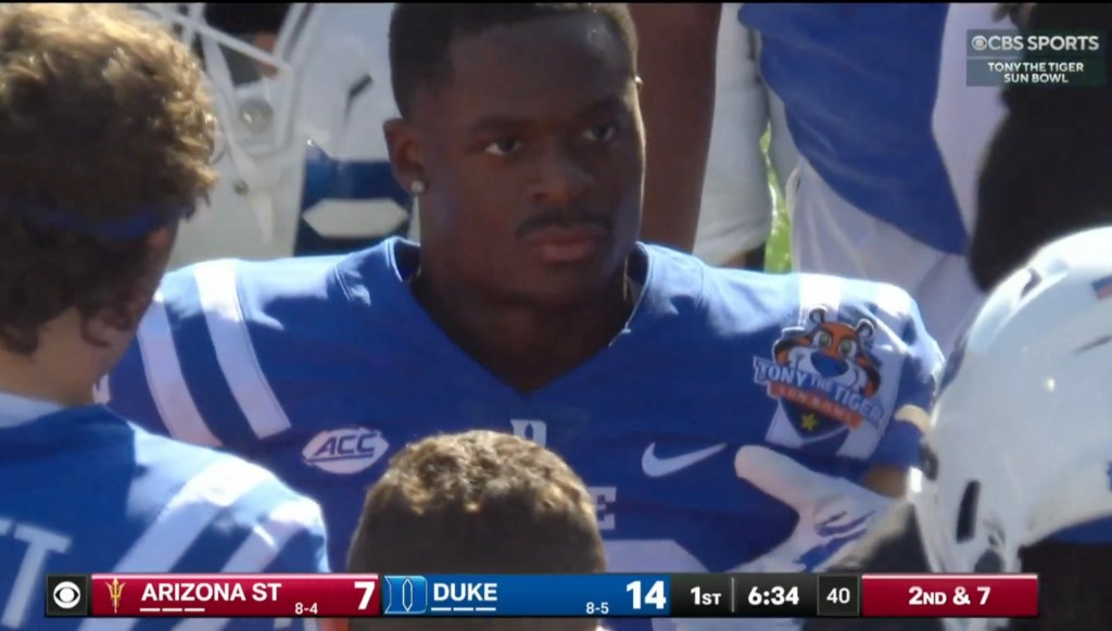 Duke lineman Kobe Smith suffers gruesome injury in Sun Bowl: 'Not going ...