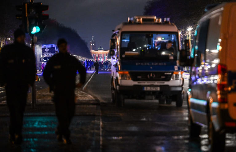 German police on alert as nation prepares to mark New Year's Eve