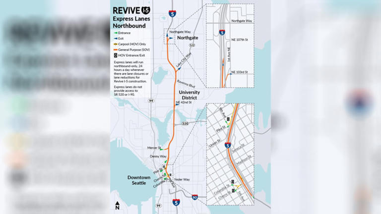 WSDOT announces Revive I-5 work begins this January in Seattle