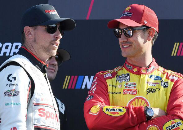 Joey Logano sends touching message to Denny Hamlin after NASCAR rival's ...
