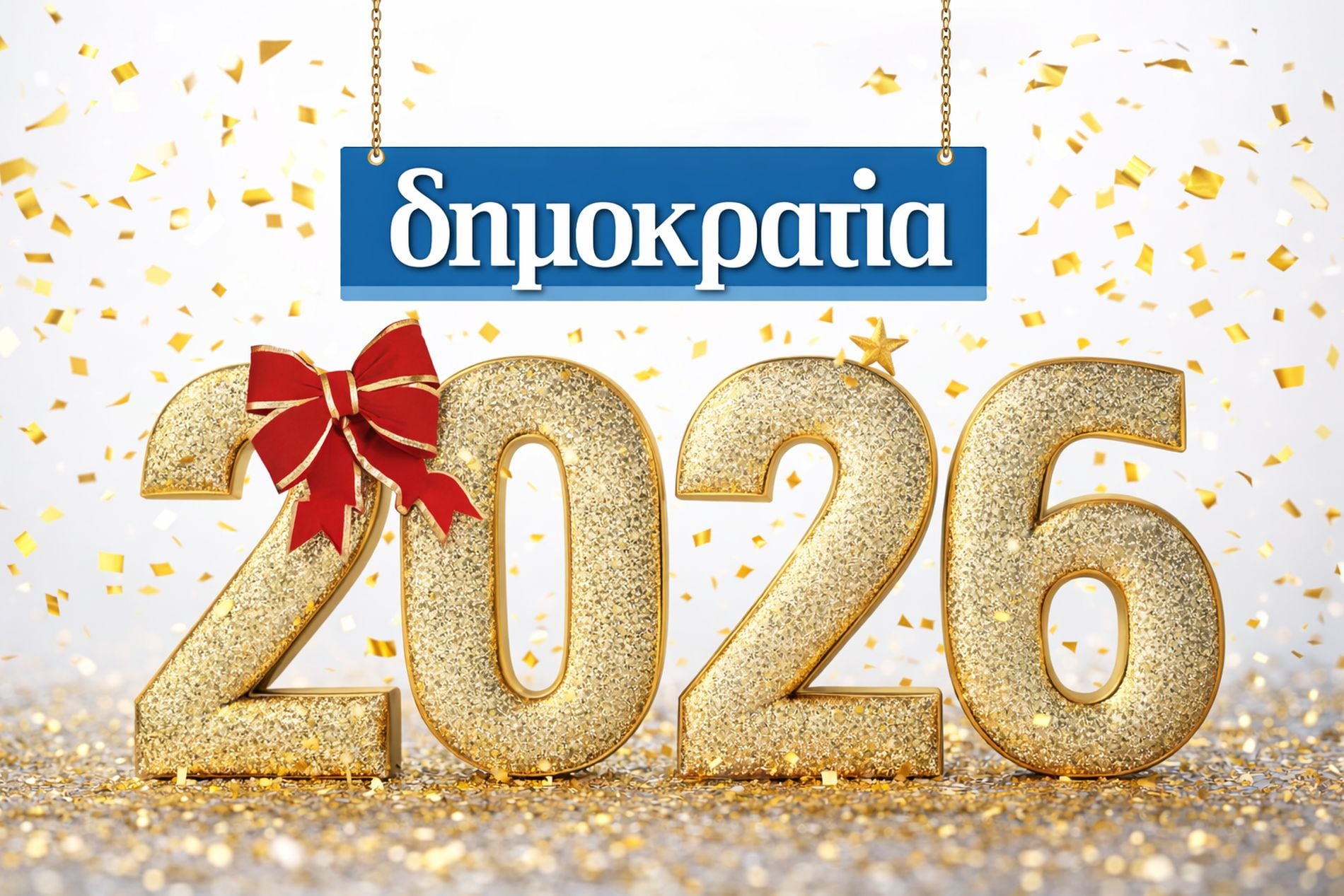 Το dimokratia.gr σας εύχεται καλή και δημιουργική χρονιά!