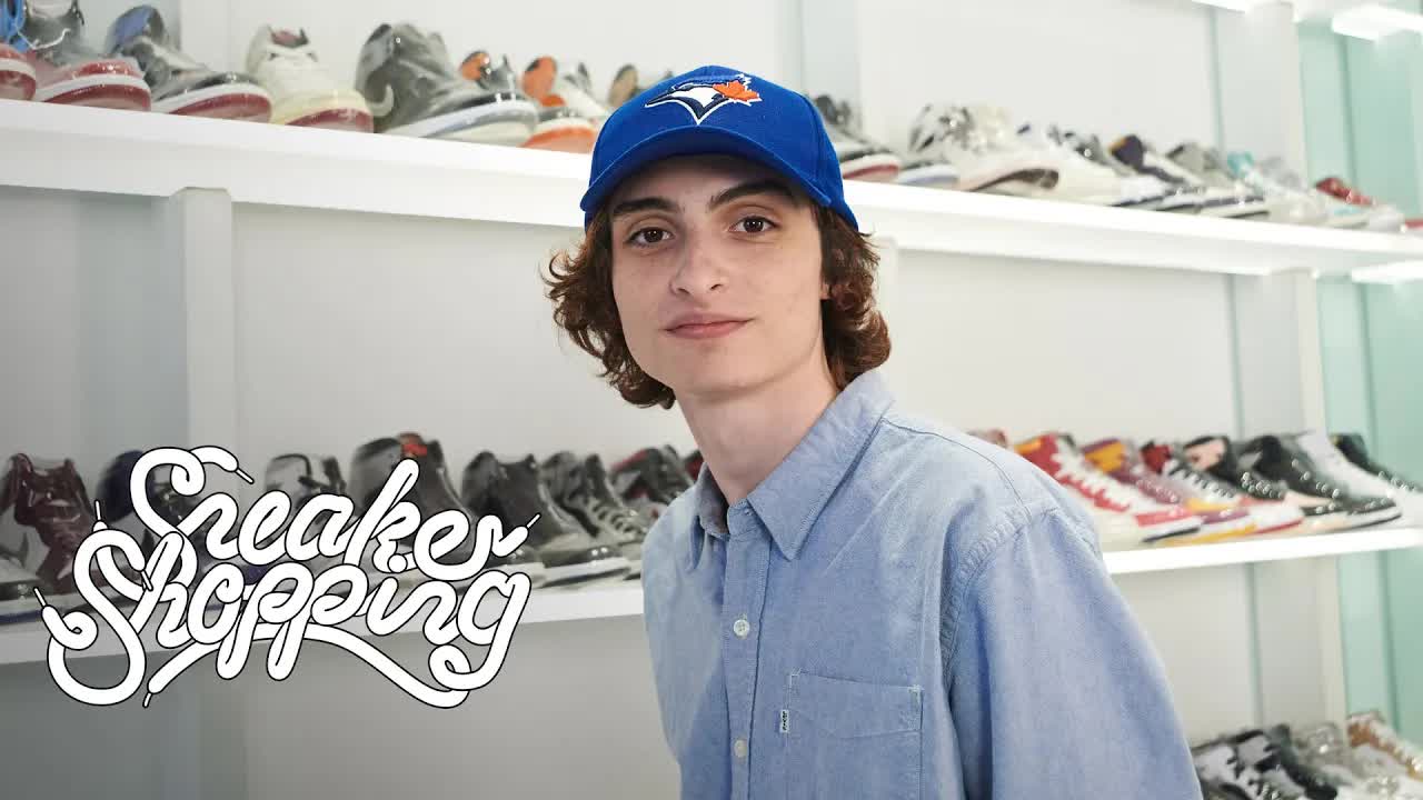 Stranger Things' Finn Wolfhard goes sneaker shopping with Complex