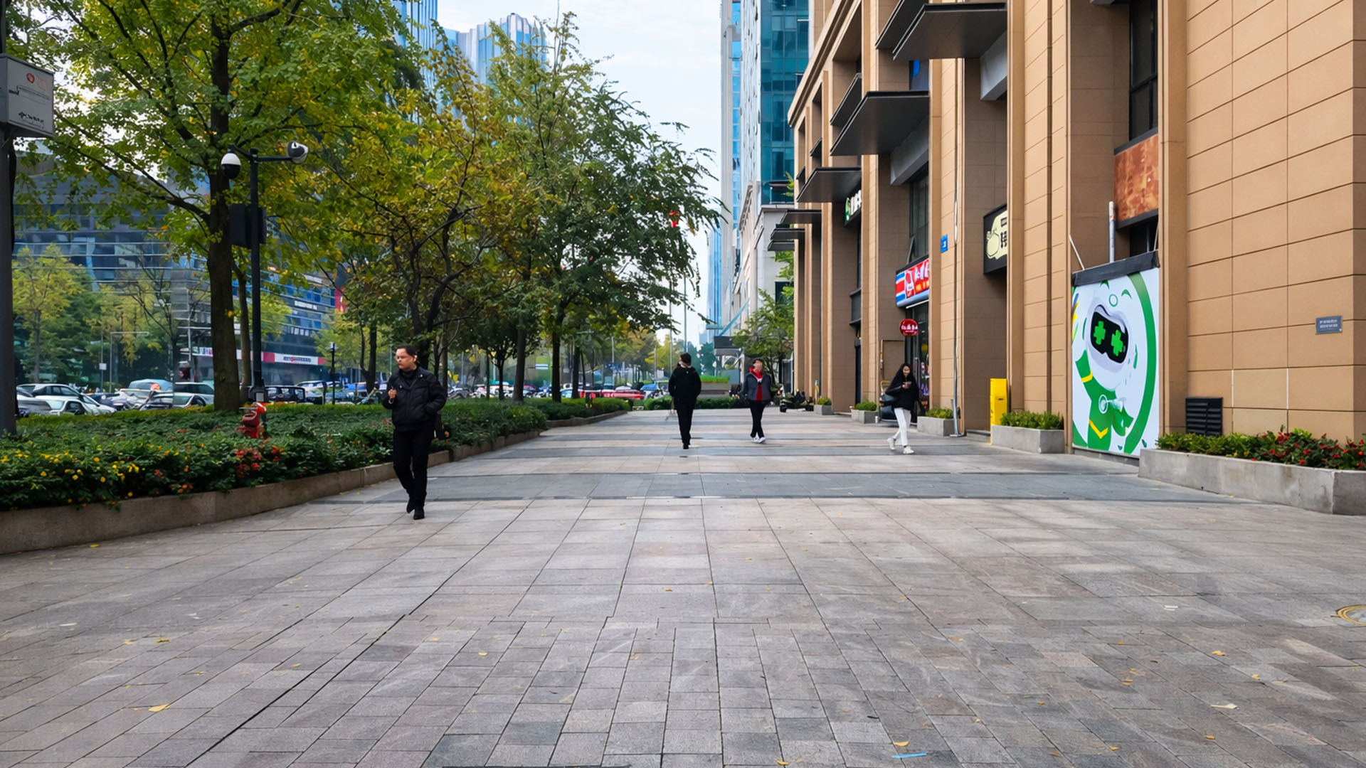 This side of Chengdu feels calm yet modern