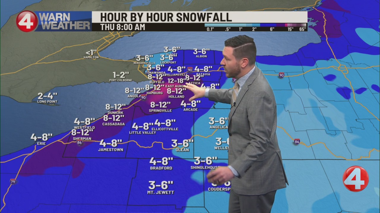 Buffalo weather update: 7 p.m., 12/31/25