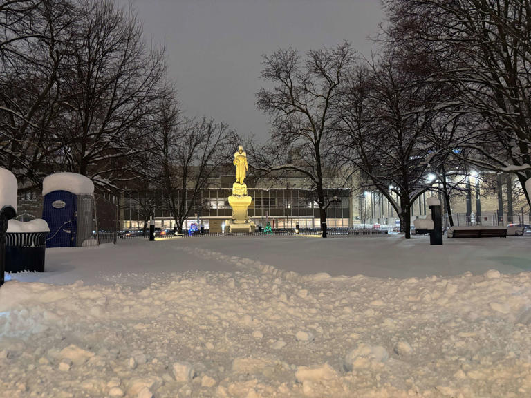 Tuesday was Syracuse’s snowiest day in nearly 80 years