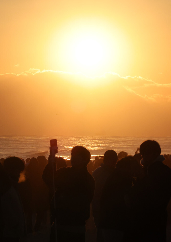 Year's first sunrise in S Korea
