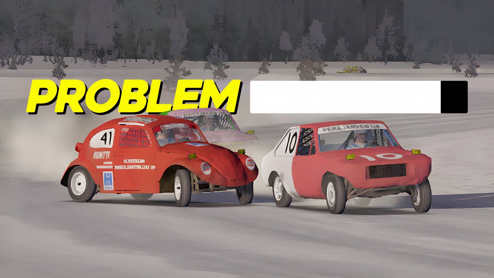 How to fix the problem bar in my winter car