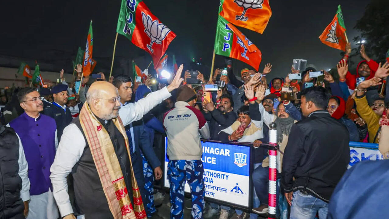 BJP sets sights on Kolkata: Amit Shah calls for 22-seat sweep in 2026 ...