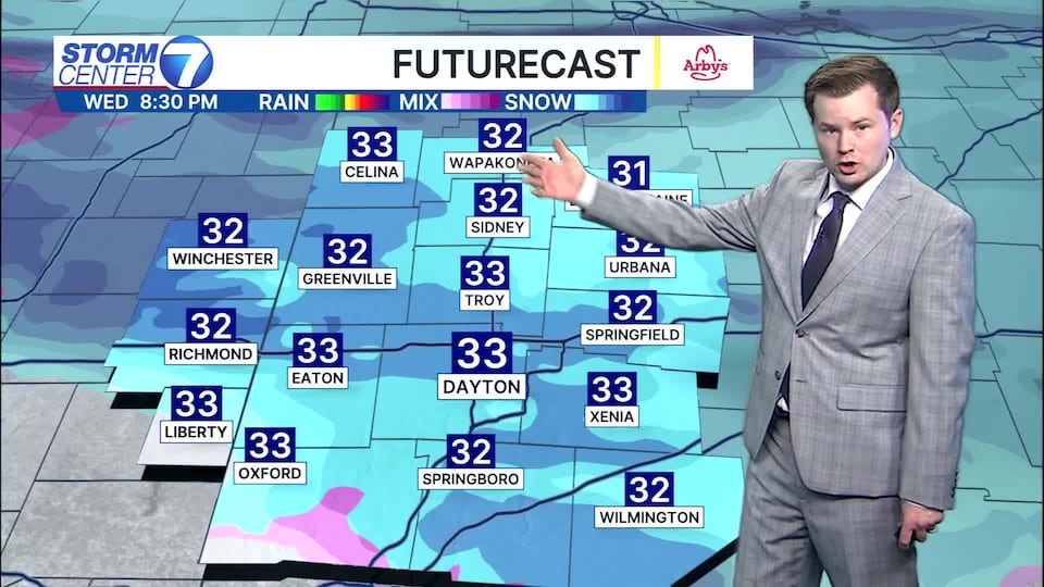 Wednesday evening forecast
