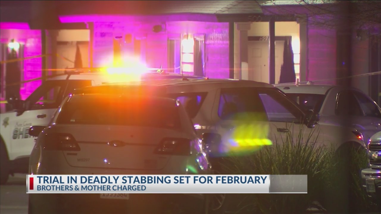 Trial in deadly stabbing set for February