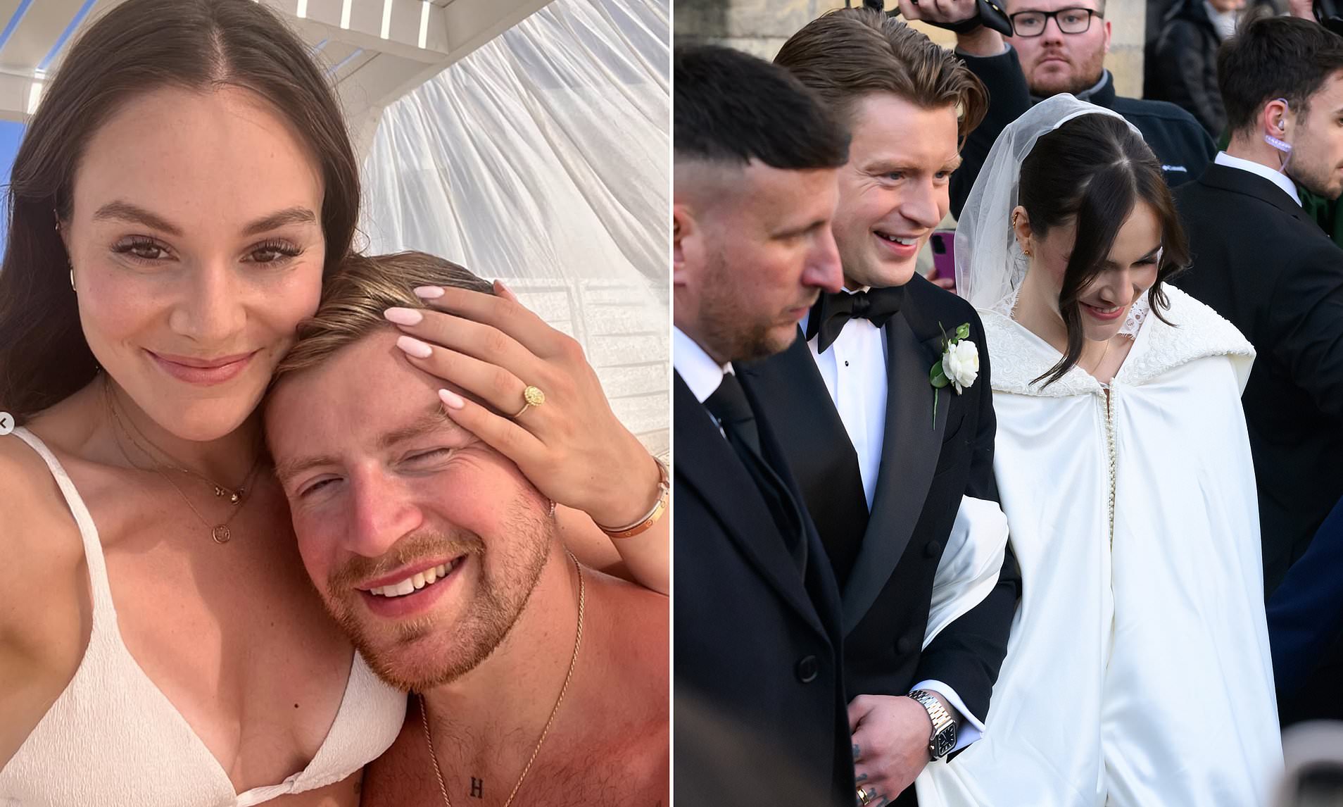 Holly Ramsay and Adam Peaty spend £40,000 on gifts for wedding guests ...