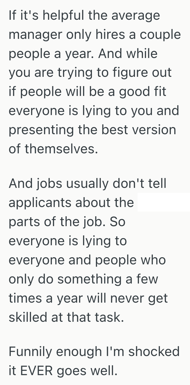 Applicant initially got rejected for a job posting, but they were hired ...