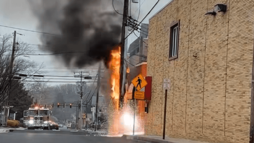 Road closures, power outages remain in Bel Air after utility pole fire ...
