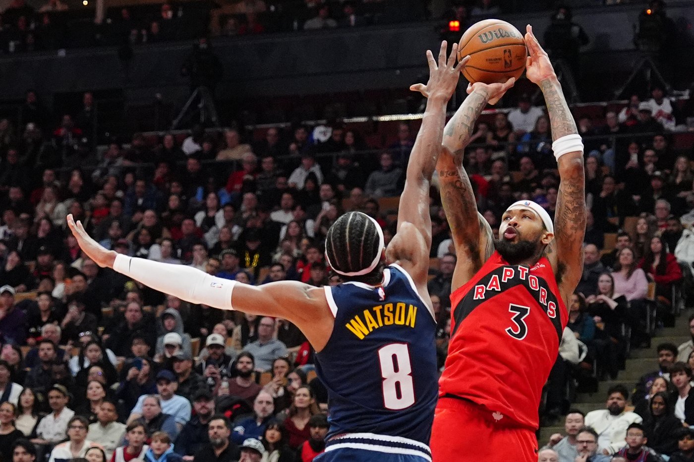 Ingram's would-be game-tying three at buzzer overturned as Raptors fall ...