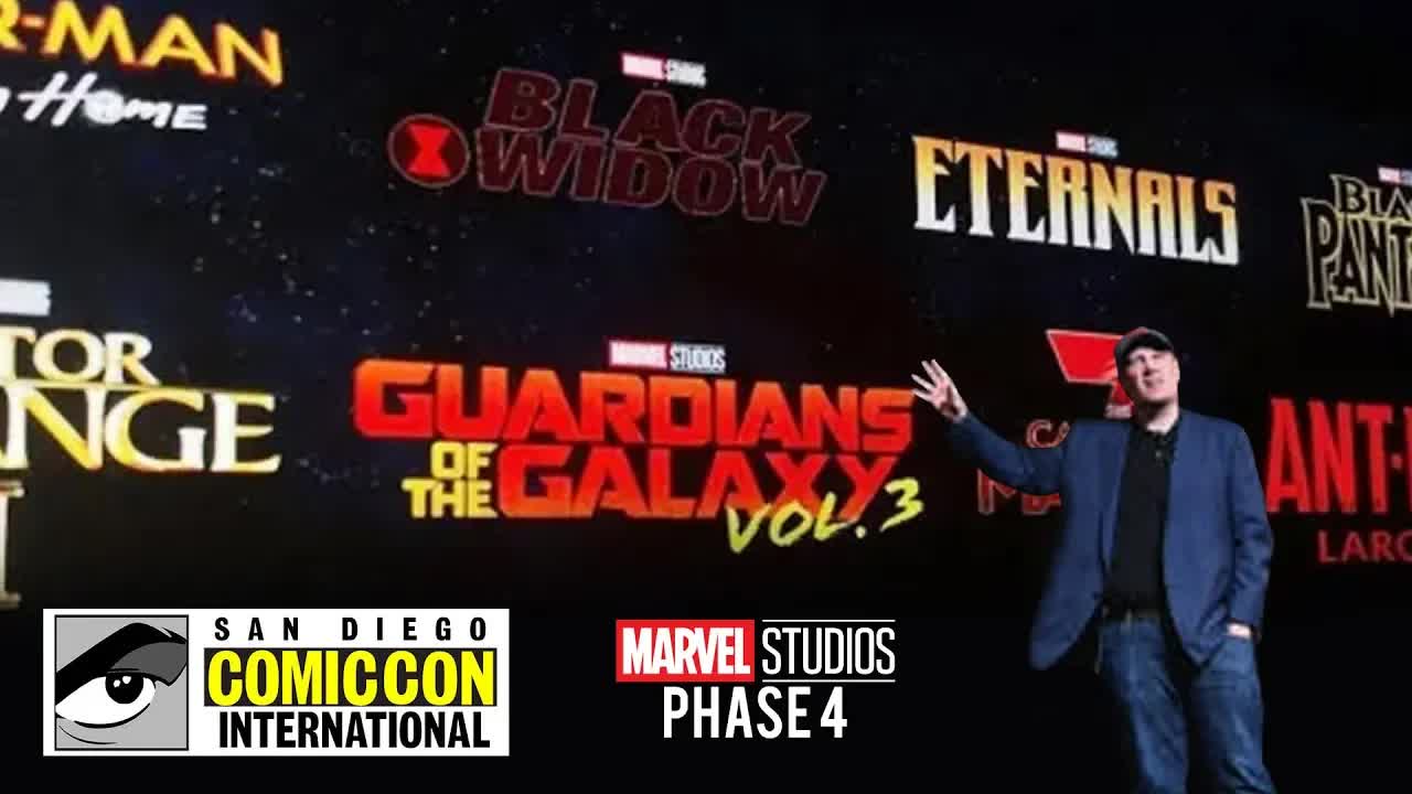 San Diego Comic Con 2019 Marvel panel all phase 4 MCU movies, games ...