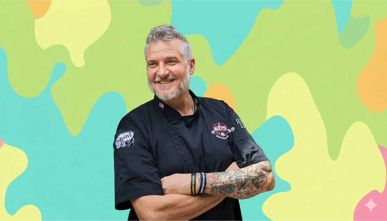 This chef opened his first restaurant at 40 and now owns six