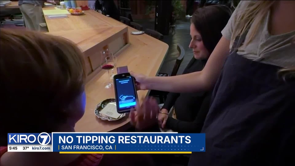 Video: No tipping restaurant