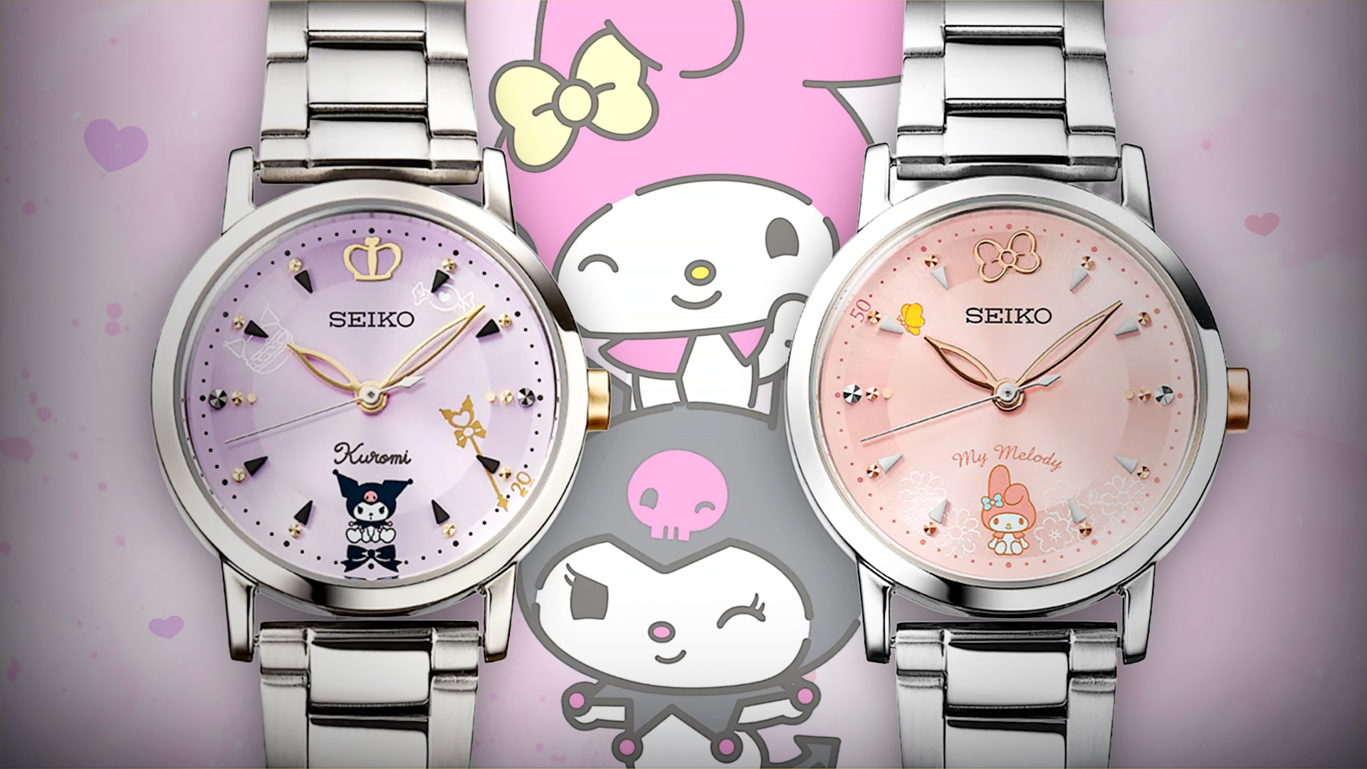 Sanrio fans get new international release for Kuromi & My Melody Seiko ...