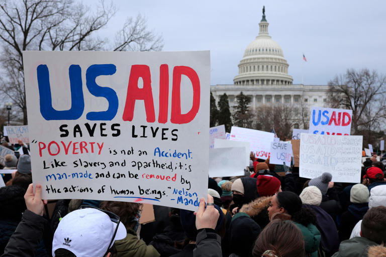 Trump declares war on Politico over false USAID funding conspiracy theory