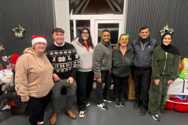 Issa brothers donate food hampers and give homeless a Christmas to remember