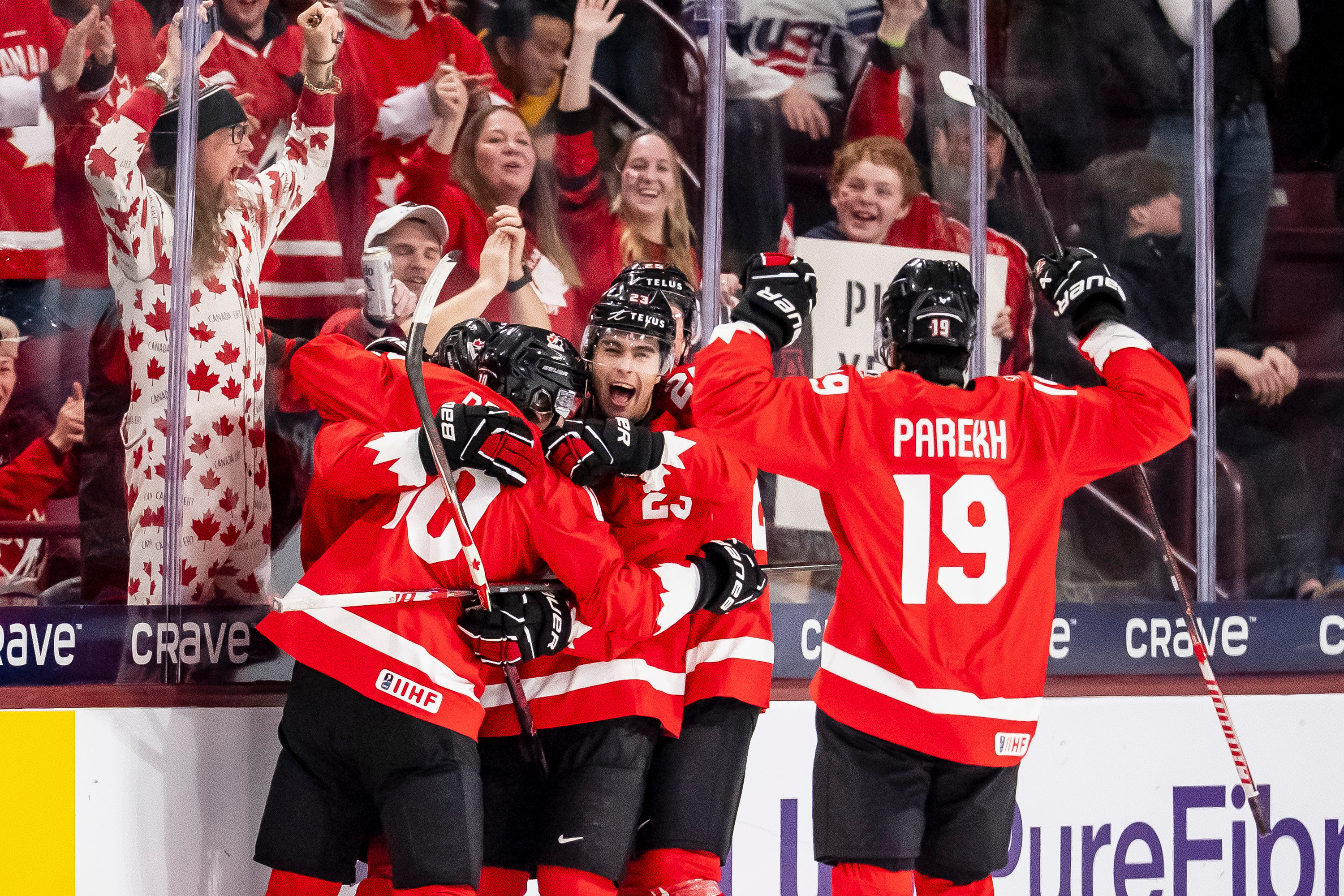 Sweden beats US 6-3 in world junior hockey group finale. Canada tops ...