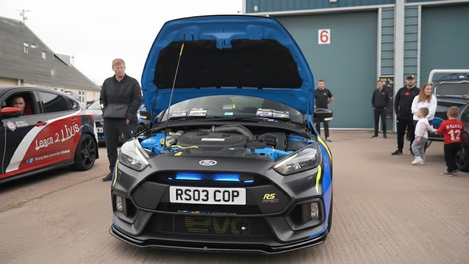 Police car gets a power upgrade