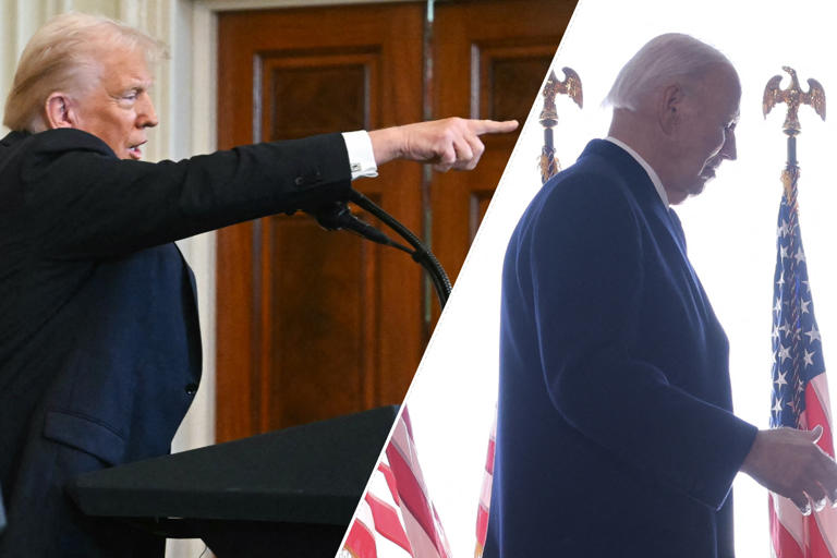 Trump springs vindictive move on Biden with security clearance ...