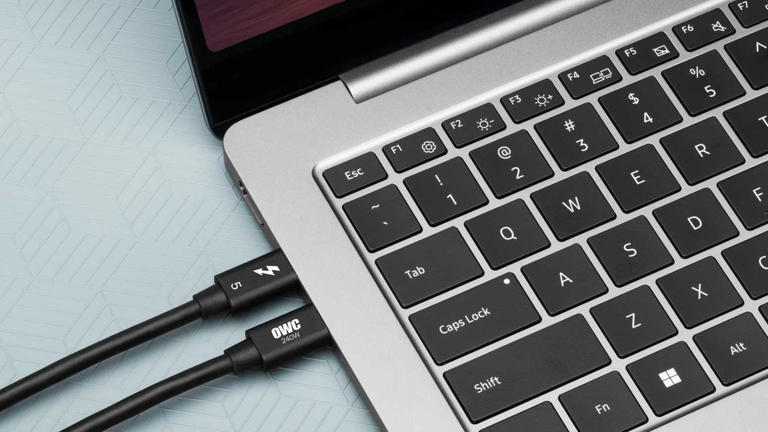 This new Thunderbolt 5 (USB-C) cable is insanely long and fully certified