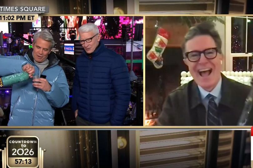 Stephen Colbert's three-word snub after show's cancellation during CNN ...