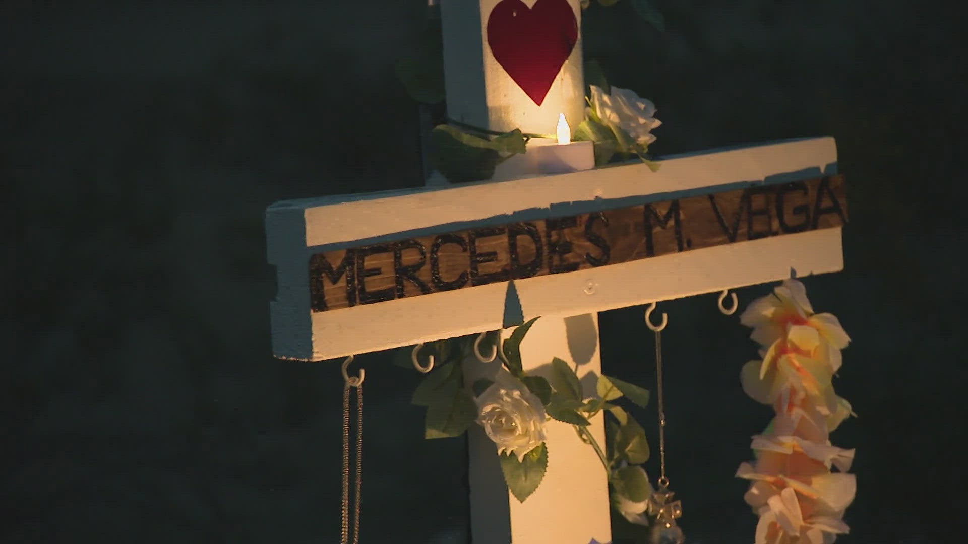 Memorial for Mercedes Vega reminds family of life taken too soon