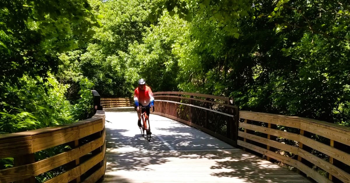 This little-known path might be the best biking trail in Georgia