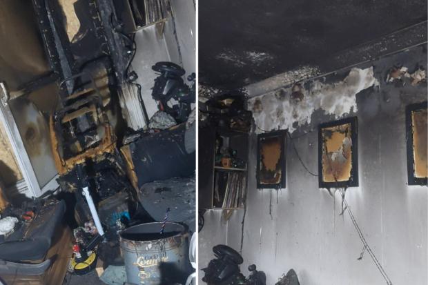 Fundraiser launched after fire kills beloved cats and destroys couple's ...