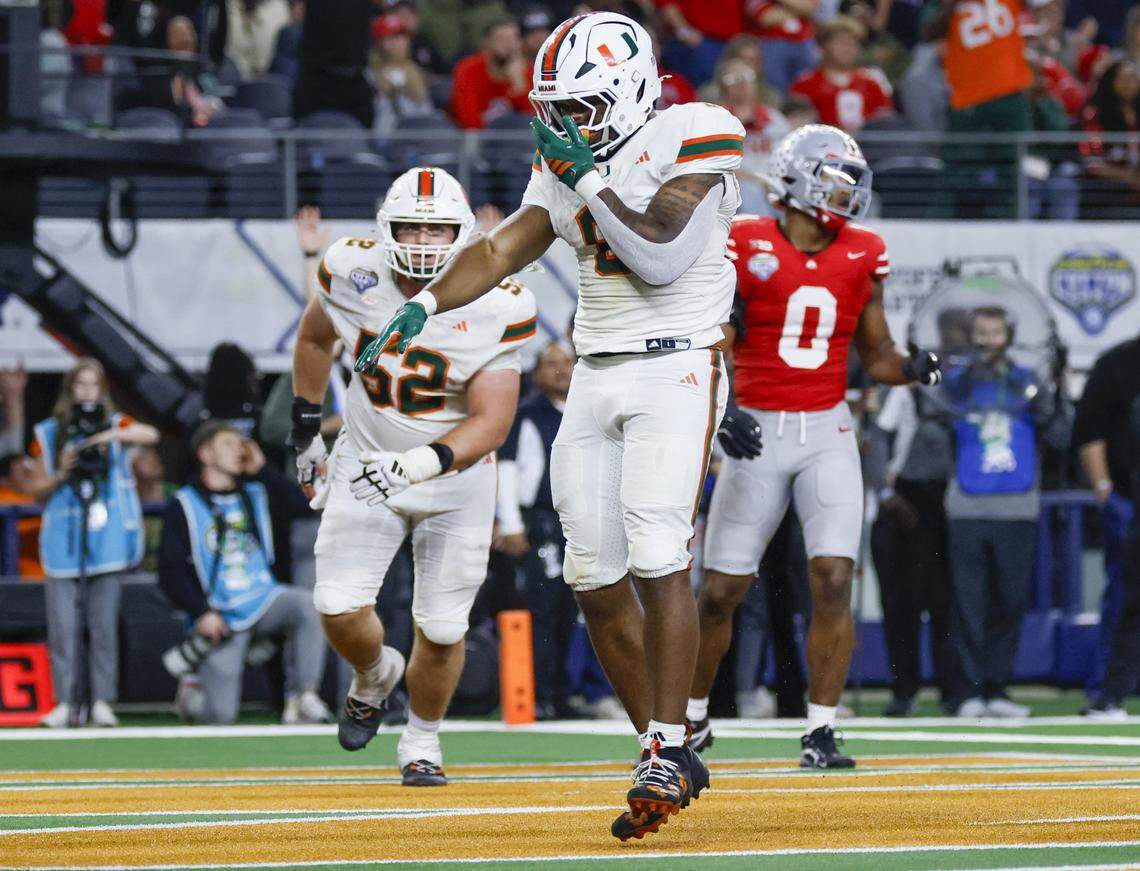 Hurricanes 'deliver a knockout blow' against Ohio State to win Cotton Bowl