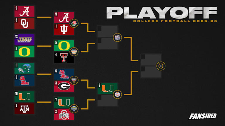 CFP playoff picture after Miami wins: Updated matchups, paths and stakes
