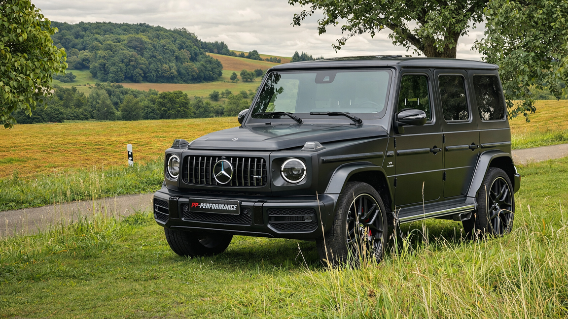 G63 with supercar speed and tank noise