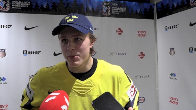Ivar Stenberg talks about beating USA on their own ice, fun atmosphere ...
