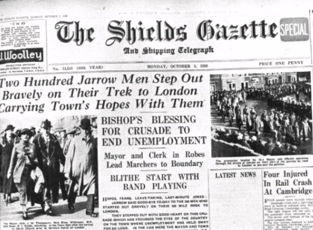 The story of the Jarrow March: A first look 90 years on from the ...
