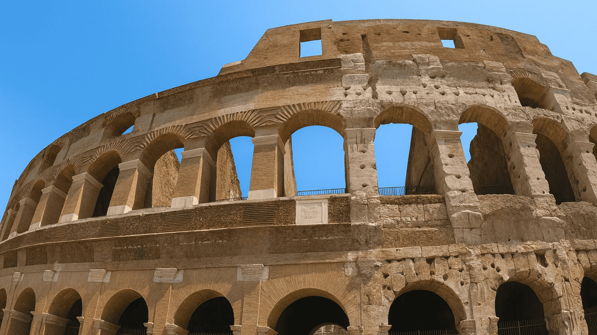 Walking around Rome’s Colosseum and ancient streets